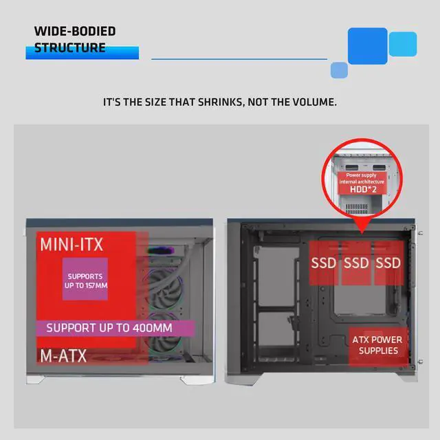 YEAH MAGIC Astral S1 Gaming Desktop AMD Ryzen 5 5600GT (6 core up to 4 ...