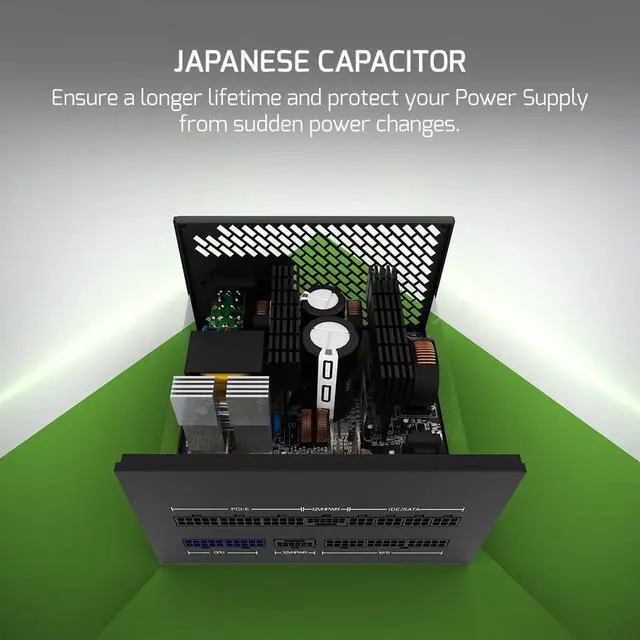 GAMEPOWER AXP-1200 Gen5 PCIe 5 & ATX 3.0 Gaming Pc Power Supply, 1200W ...