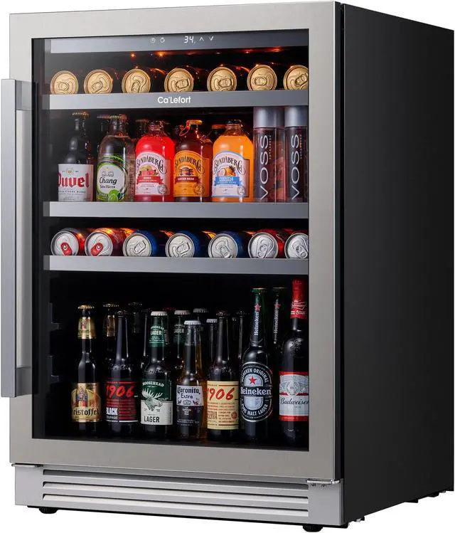 24 wide beverage cooler store
