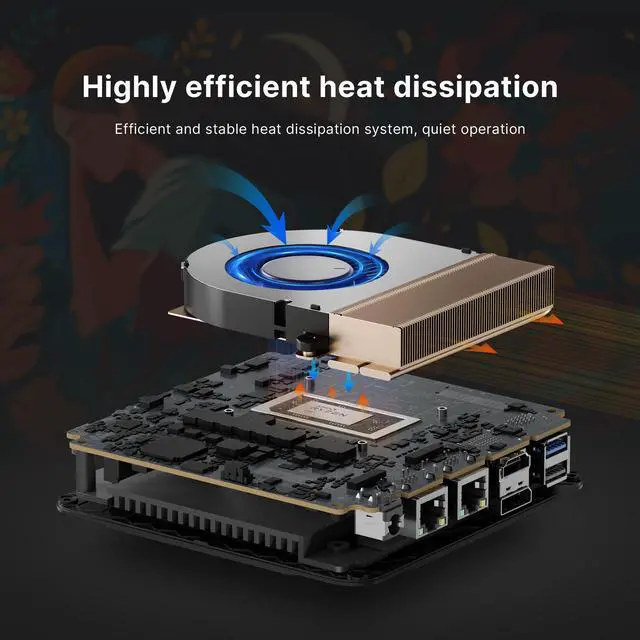 BOSGAME P3 [Dual 2.5GbE LAN] Mini Gaming PC AMD Ryzen 9 6900HX 16GB ...