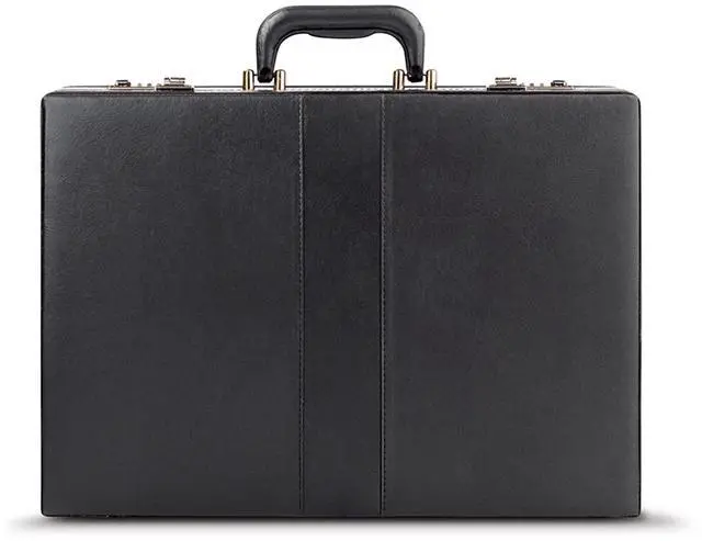 Solo New York Grand Central Attache Briefcase with Combination Locks ...