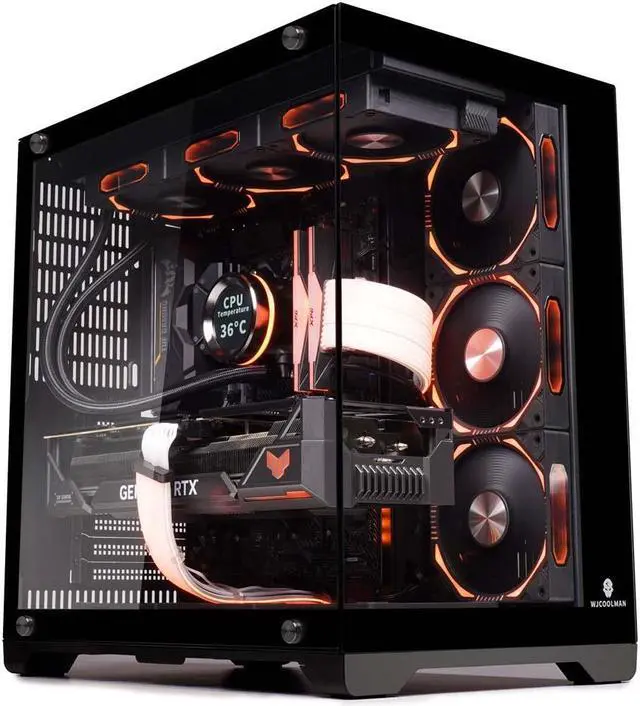 WJCOOLMAN Lonely Warrior PRO Black Chassis Panoramic Version 2 Sides ...