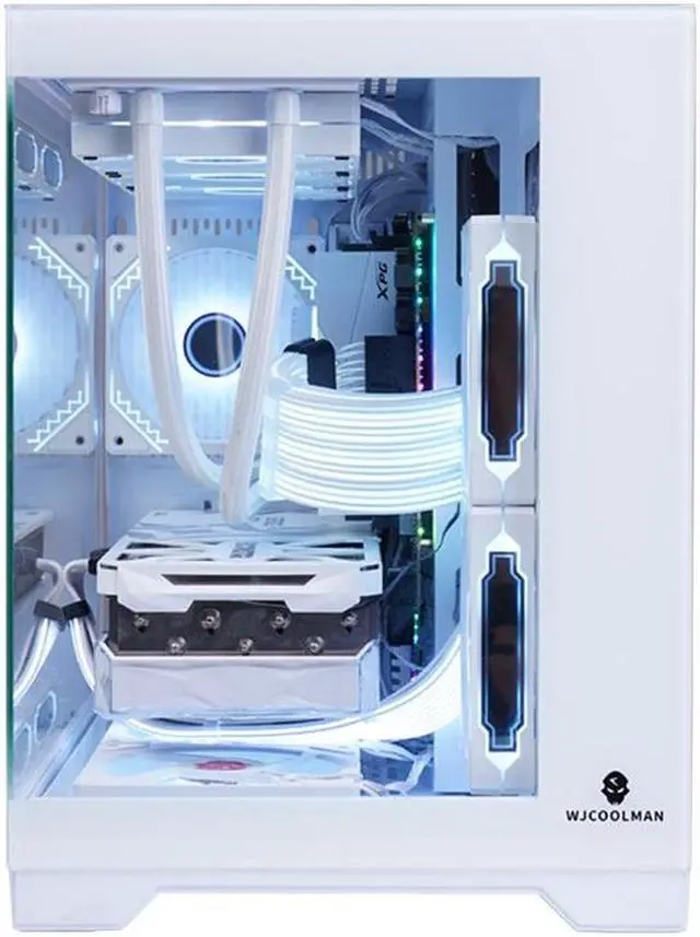 WJCOOLMAN Lone Warrior Upgrade Edition Computer Case Panoramic Version ...