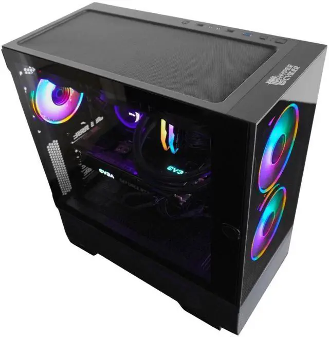 Hyper Cyber Xtreme X-56 Gaming PC Desktop Computer AMD Ryzen 5 5600X ...