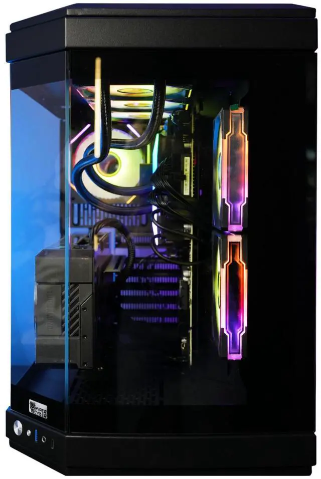Hyper Cyber ULTRA BLACK Gaming Desktop AMD Ryzen 7 7800X3D, NVIDIA ...