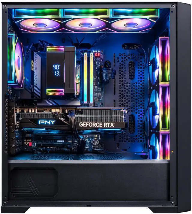 Hyper Cyber NOVA Gaming Desktop AMD Ryzen 7 9800X3D, NVIDIA GeForce RTX ...