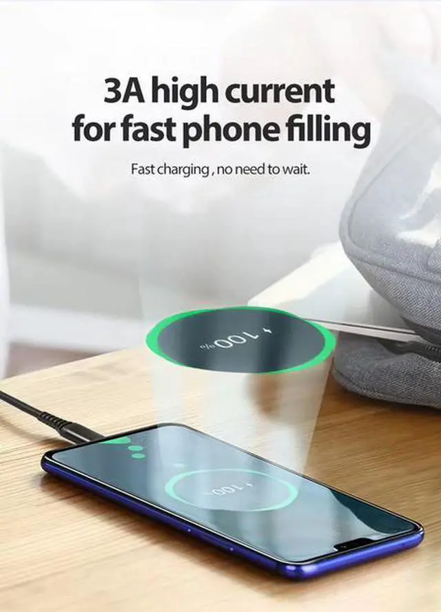 Max 3A Micro USB Cable for Android Mobile Phones 1m Length Braid V8 ...