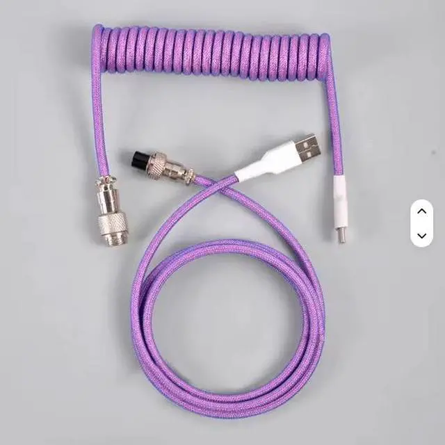 Aviation Plug USB Type C 3M Data Cable Game Mechanical Keyboard Cable ...