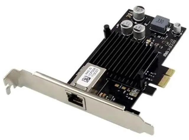 HINYSENO Single Port POE+ 10/100/1000Mbps RJ-45 PCI-Express x1 Gigabit Ethernet Server Network ...