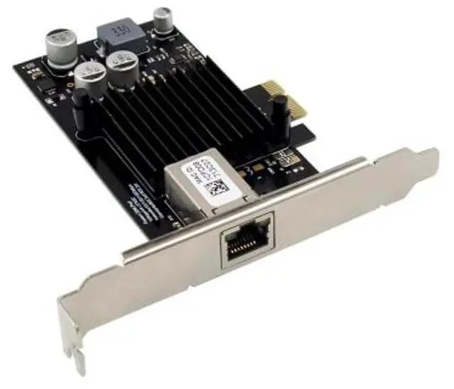 HINYSENO Single Port POE+ 10/100/1000Mbps RJ-45 PCI-Express x1 Gigabit Ethernet Server Network ...