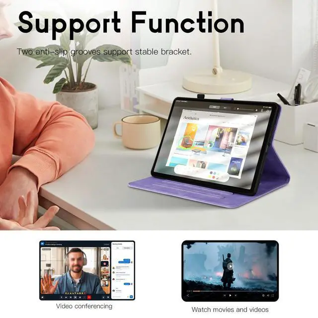 Case for Galaxy Tab A9+ Case 11 Inch, Retro Samsung Galaxy Tab A9 Plus ...