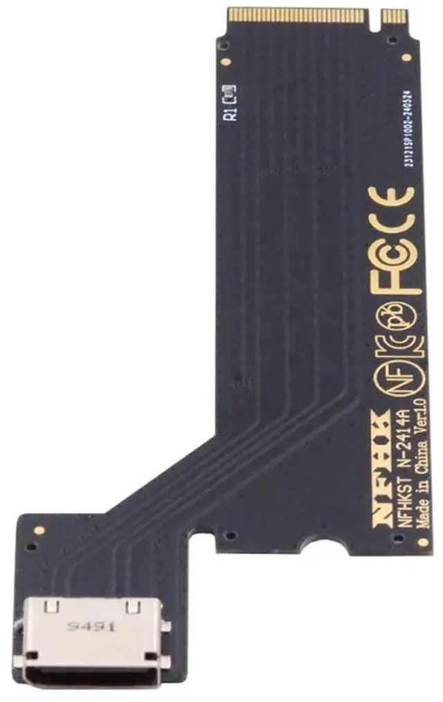 NFHK PCI-E 4.0 M.2 M-Key to Oculink SFF-8612 SFF-8611 Host Adapter for ...