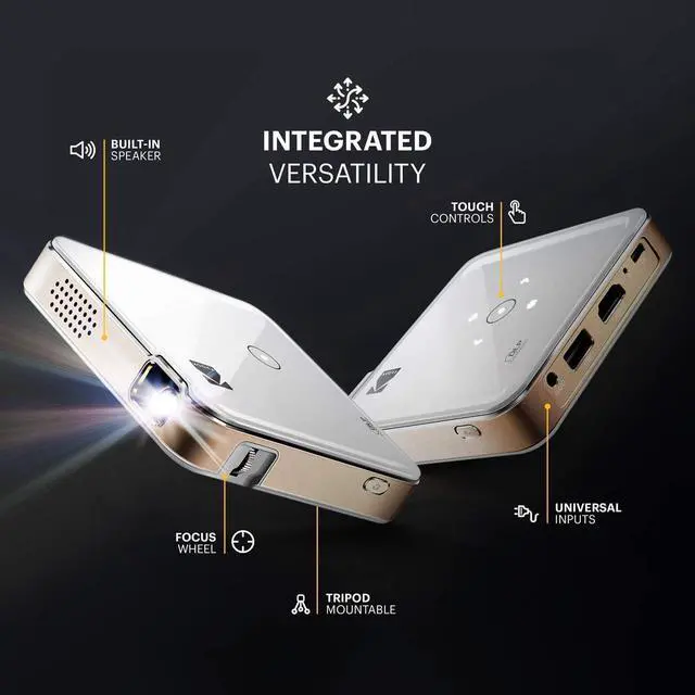 KODAK Luma 150 Ultra Mini Pocket Pico Projector - Built in Rechargeable ...