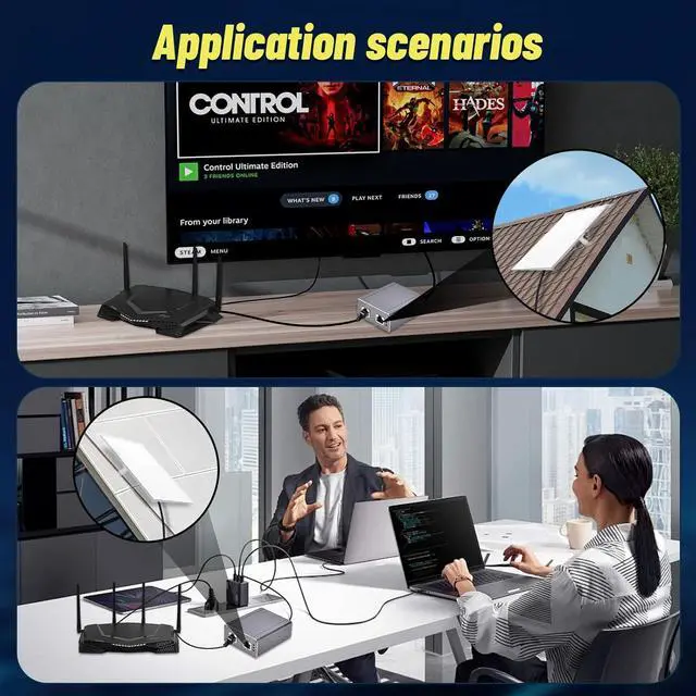 Starlink Ethernet Adapter Gen 3 High-Performance PoE Injector, 12V ...