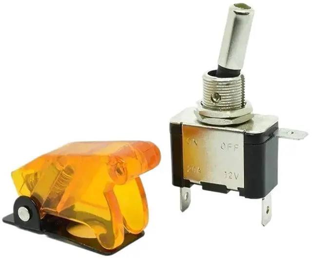 Auto Car Boat Truck 12V LED Toggle Switch Light Illuminated 3pin ON Off ...