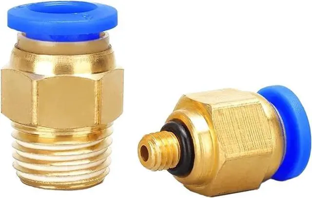 10/50PCS Pneumatic Fitting Air Connector PC 4mm 6mm 8mm 10mm 12mm ...