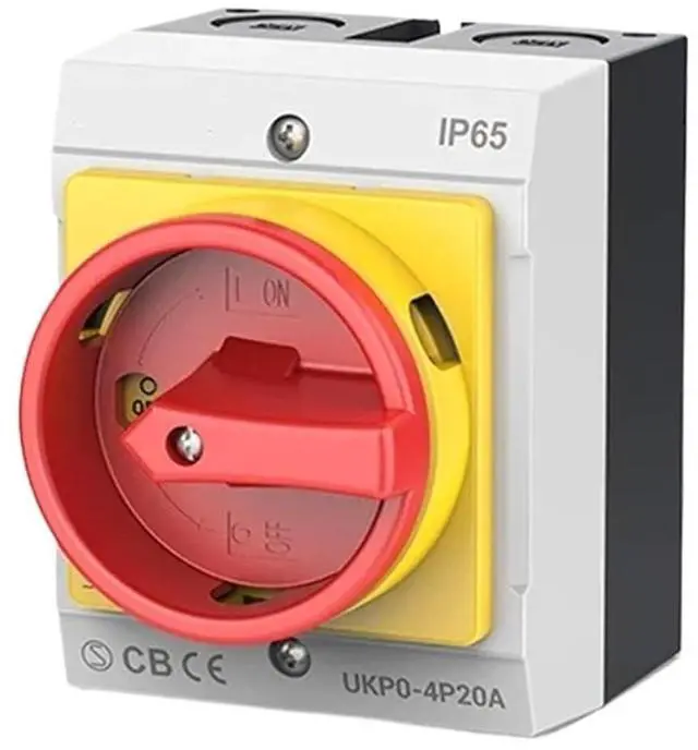 Changeover switches 3 Phase isolating Switch on Off cam Switch for ...