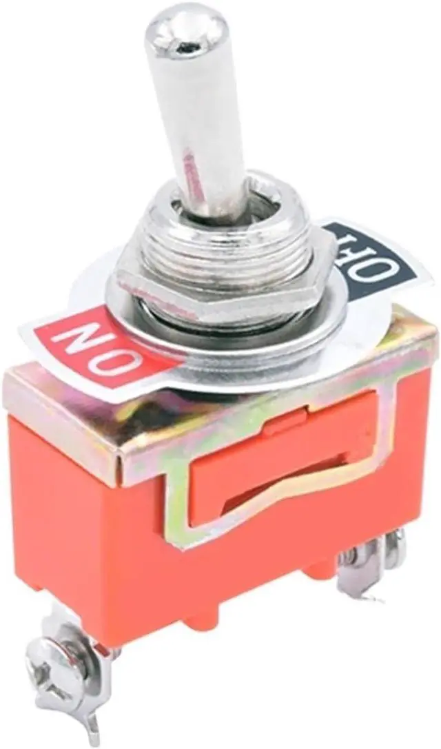 5pcs Self-locking 2 3 Position Toggle Switch 250V 15A On Off On E ...