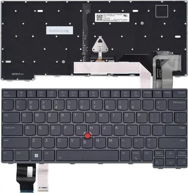 LIXSUNTEK Keyboard for Lenovo ThinkPad T14 Gen 4,L14 Gen 4,P14s G4 ...