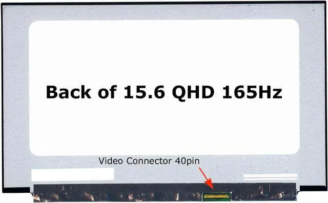 SCREENARAMA New Screen Replacement for MSI GP66 Leopard 11UH 11UG (165Hz QHD 2560x1440) 40pin ...