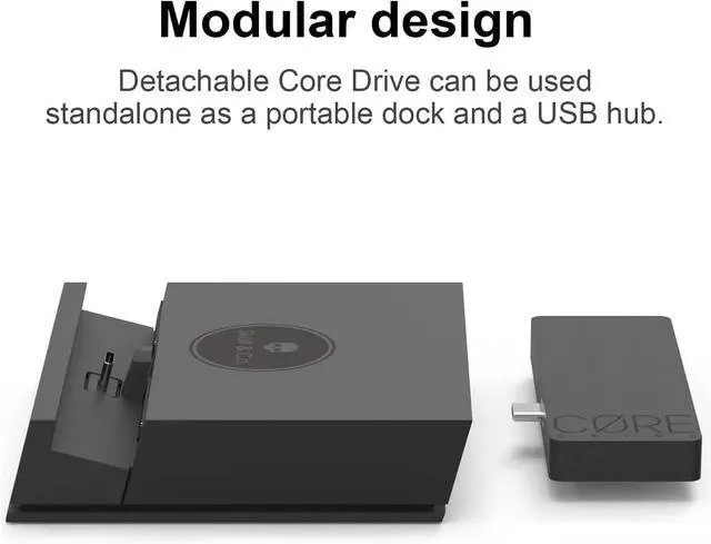 Skull & Co. Jumpgate Pro: Portable Dock with Detachable USB Hub HDMI TV ...