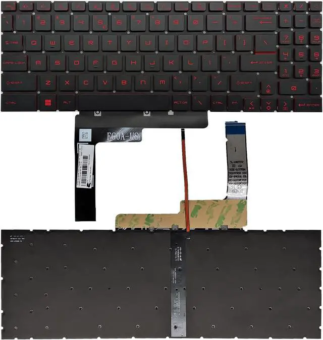 PAEBAI+ Replacement Laptop Keyboard Compatible with MSI GL66 GL76 GF66 ...