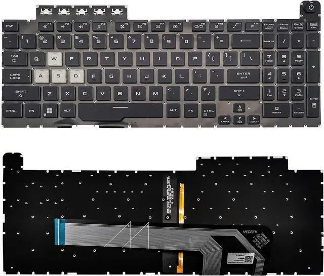 PAEBAI+ Replacement Laptop Keyboard RGB Backlit for ASUS TUF Gaming ...