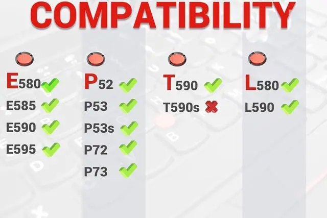 LeFix Laptop Backlit Keyboard,Replacement Keyboard Compatible with ...