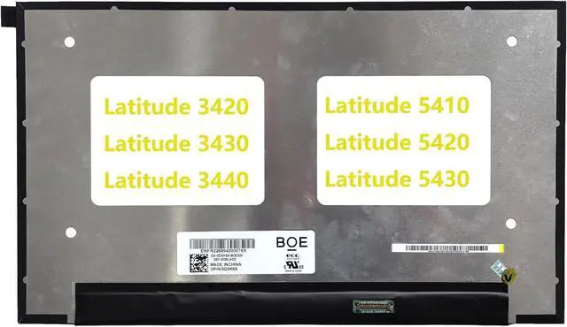 Jxjslp Replacement 14 inch Screen for Dell Latitude 3420 3430 3440 5400 ...