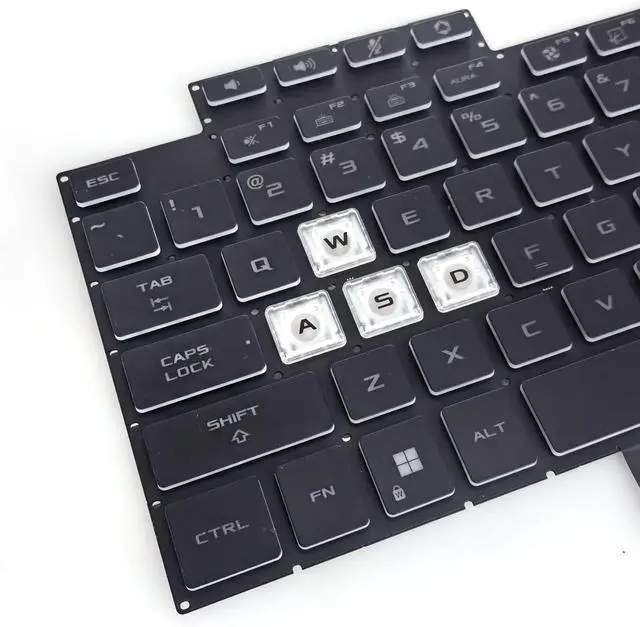 WWGTMC Replacement Keyboard for Asus TUF Gaming F15 FX507 FA507 FA507R ...