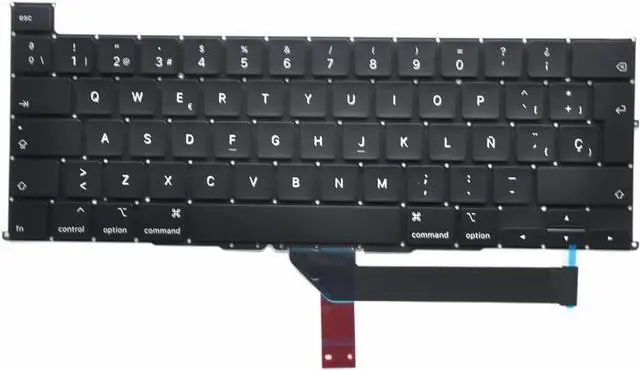 Padarsey Replacement Spanish ESPAÑOL Teclado Keyboard Compatible with ...