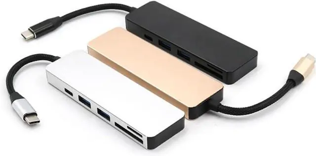 Uonlytech 3pcs USB Adapter Type-c to Memory Card Multi-Function Hub for ...