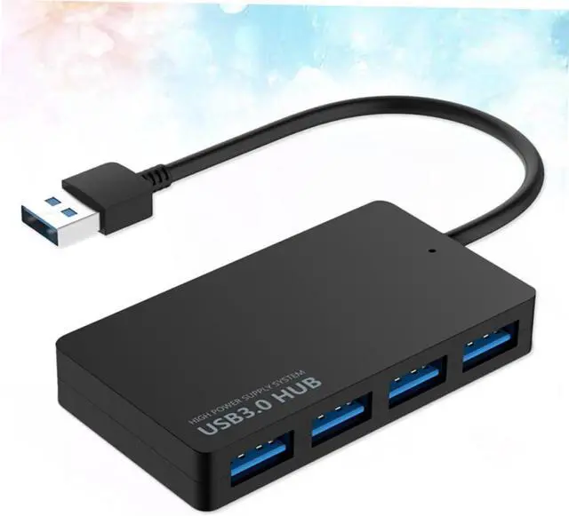 HOMSFOU 3pcs USB Hub Port Data Hub Multi USB Docking Station for Pc ...