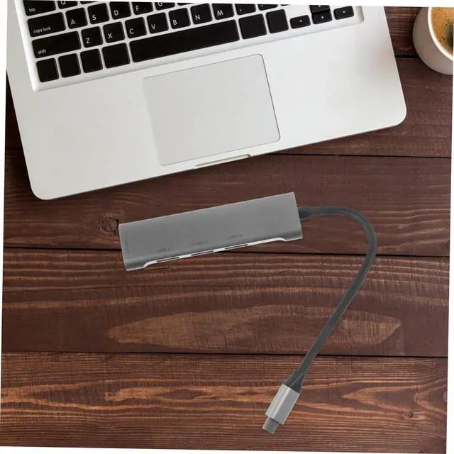 Uonlytech 5pcs Port USB Type- USB c to Adapter Splitter for Laptop ...