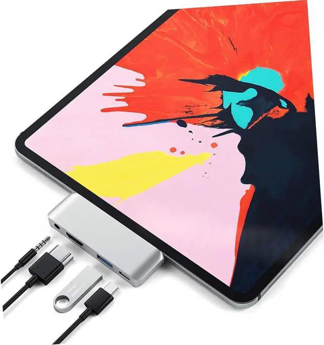 Uonlytech 3pcs USB c Hub Adapter for Laptop USB-c Pd Charging Video and ...