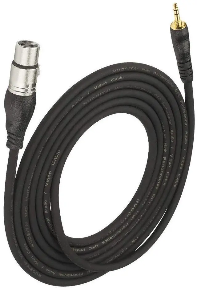 EBXYA XLR Female to 3.5mm TRS Cable, XLR to 1/8 Inch Mini Jack Stereo ...