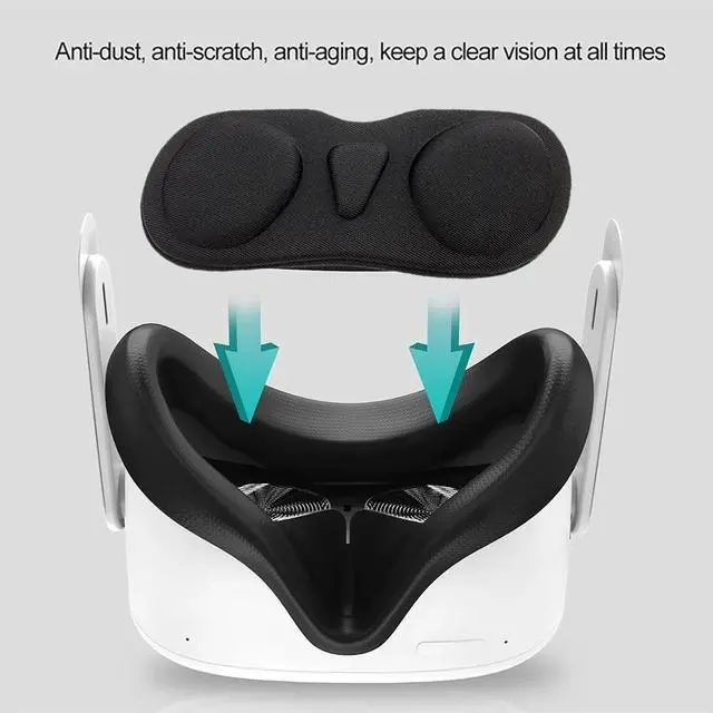 6 in 1 Accessory Kit For Pico 4 Ultra - Silicone Face Cover/Lens Dust ...