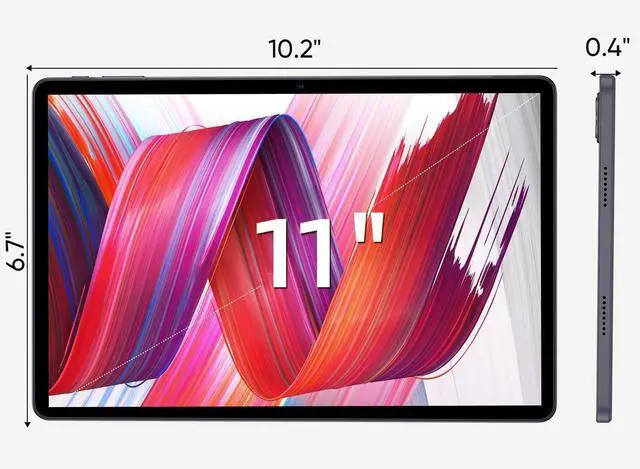 Tablets 11 inch Android 14 Tablet with Case, Octa-core 12GB RAM+128GB ...