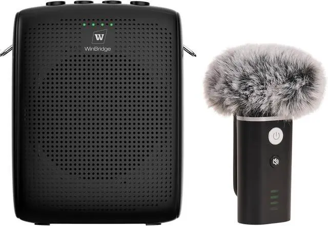 WinBridge WB006 Upgraded Wireless Voice Amplifier Bluetooth Lapel ...