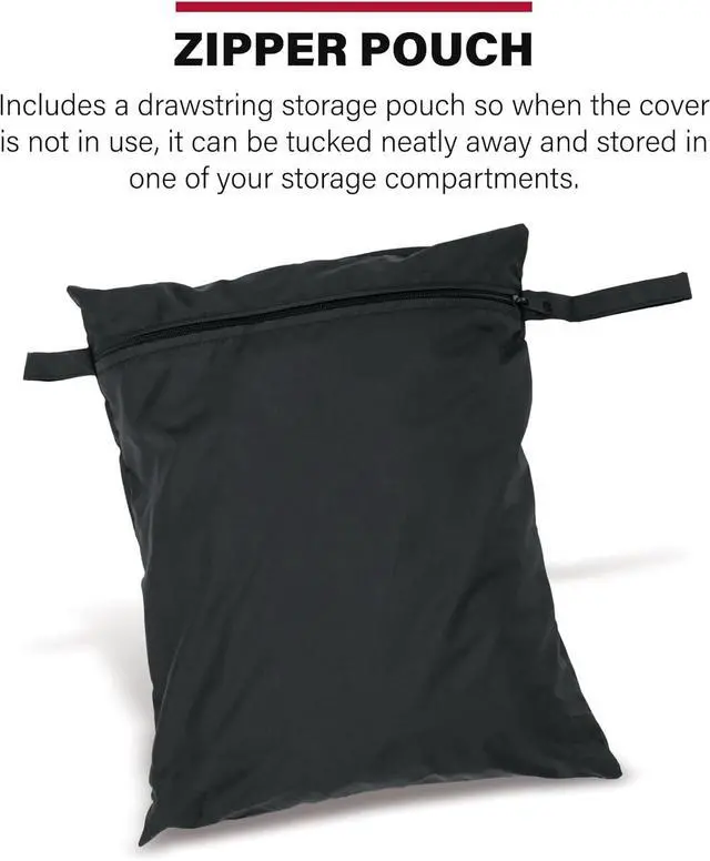 Motorcycle Trike Cover - Weather-Resistant with Elastic Hem, Rustproof ...