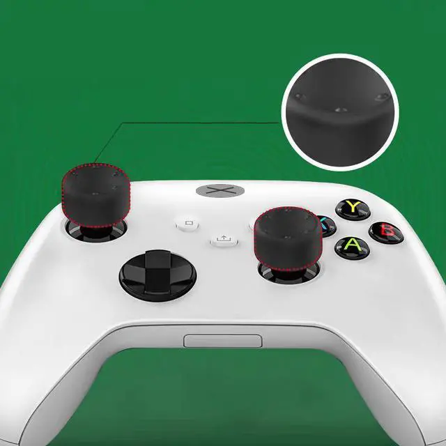 Applicable to Ps5/Ps4/Xbox Series X/S gamepads, this high-impact cap ...