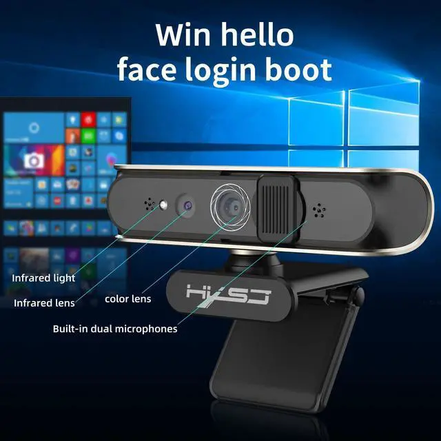 HXsJ facial recognition automatic focusing computer camera Windows ...
