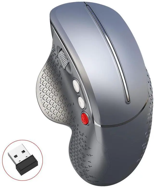 T32 Spot 2.4G Vertical Wireless Mouse with Ergonomic Design ...