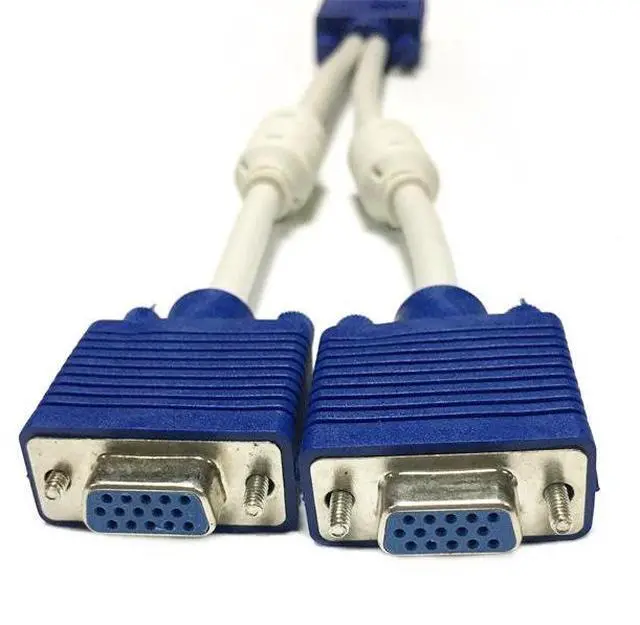VGA single-core dual-core 0.3-meter VGA 3+6 monitor video cable -one ...