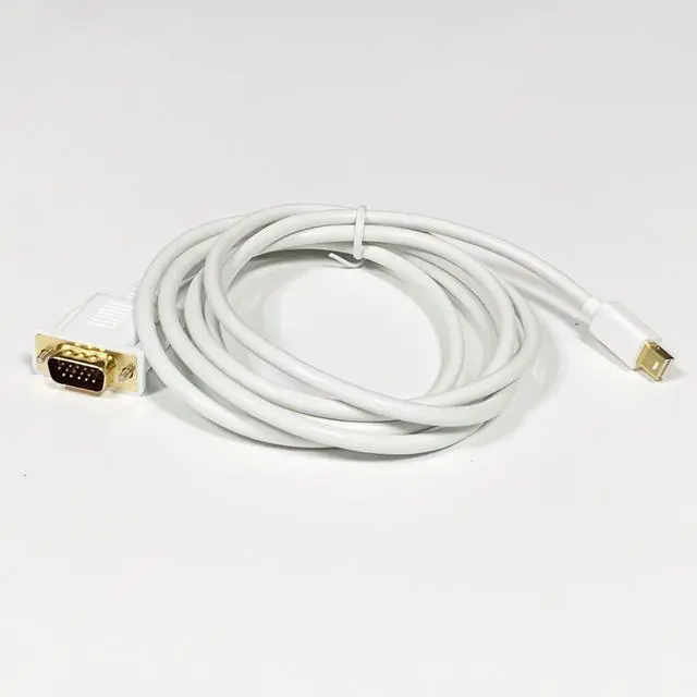 Mini DP to VGA 1.8m Mini DisplayPort to VGA Adapter 1.8m - Newegg.com