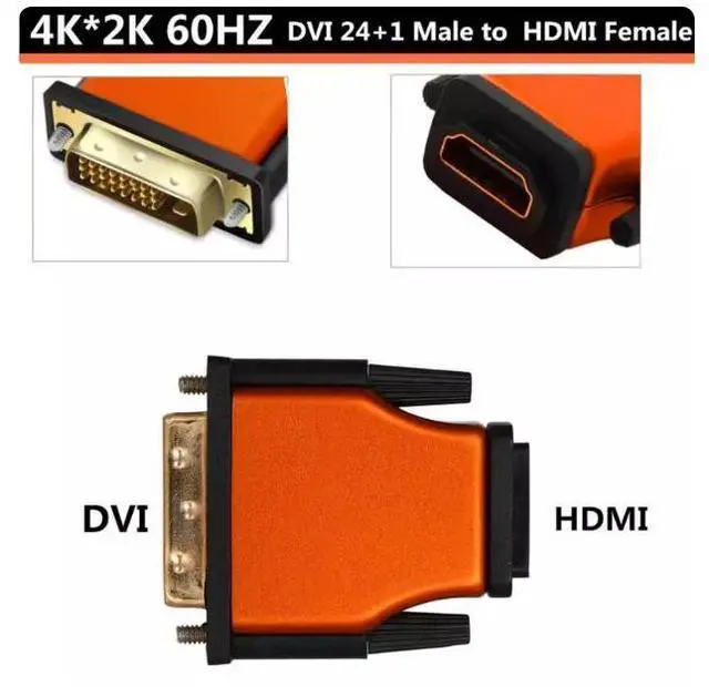 2.0 version DVl to HDMl adapter, HDMl to DVl graphics card, DVl ...