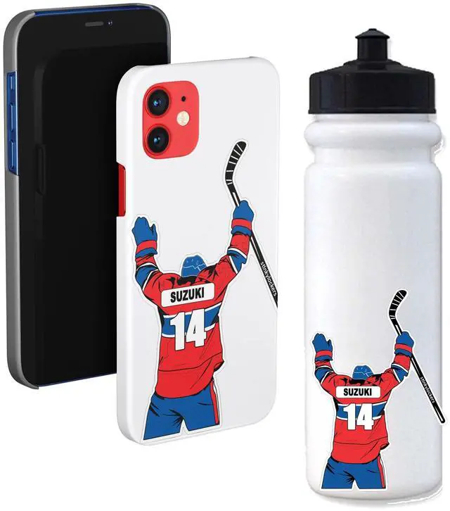 Stinky Lockers 3 Pack SUZUKI Hockey Stickers ^^ Laminated Labels For ...