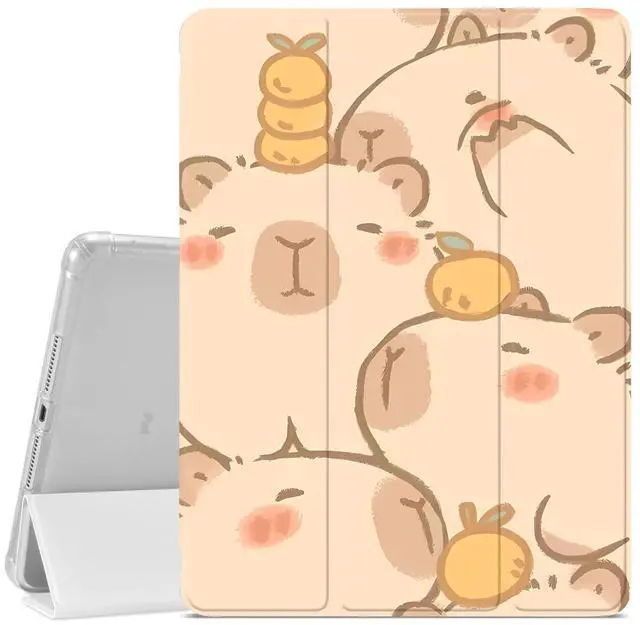 JOYLAND Cute Capybara Pattern Case for iPad Air 13-inch (M3) 2025/ (M2 ...