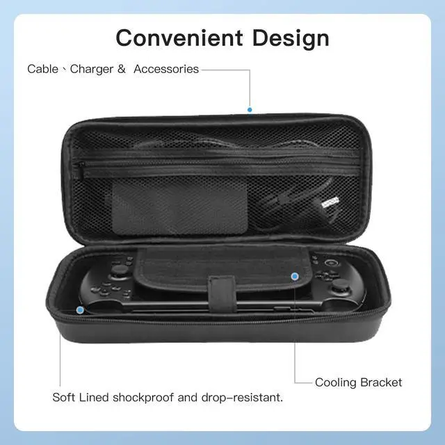 YAJOJO Carrying Case for GPD Win 5 Handheld Game Console,Hard Shell ...
