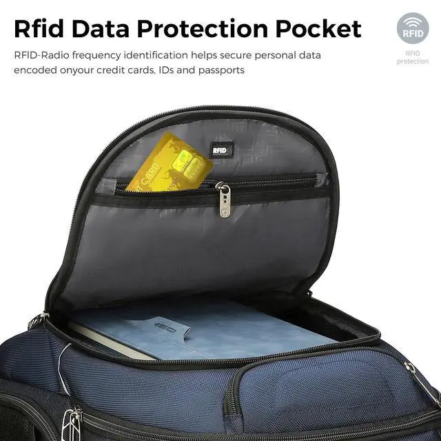 Swissdigital Design TSA Business Laptop Backpack For Men,Travel ...